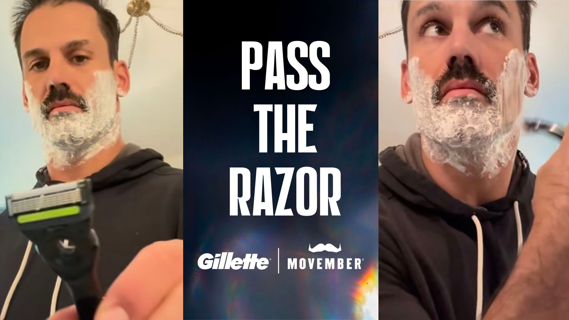 Pick up the razor and pass the mic with Gillette - Movember